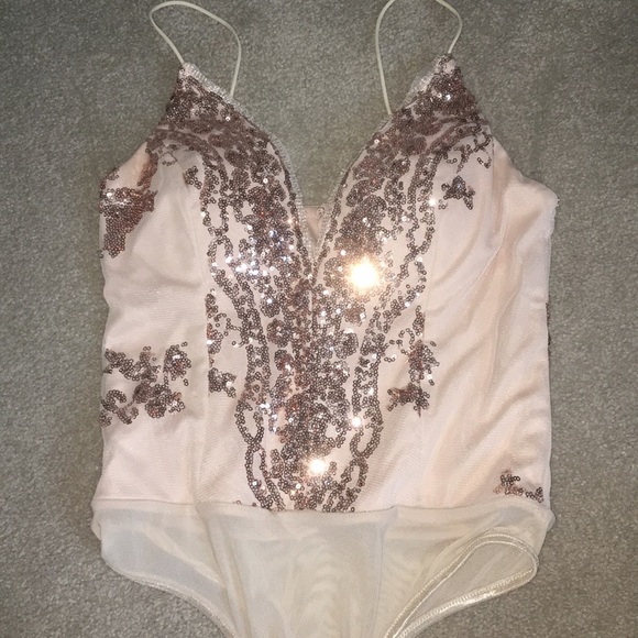 Windsor | Tops | Windsor Sequin Body Suit | Poshmark